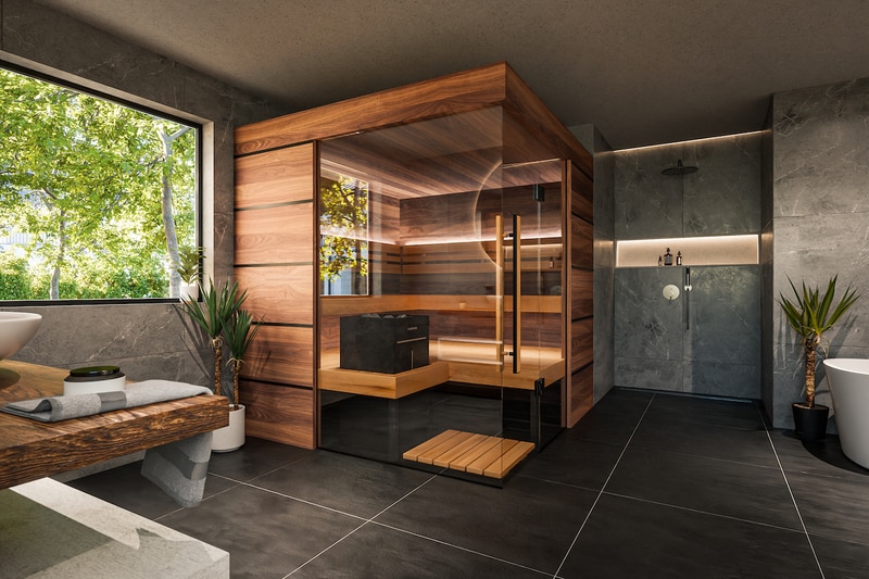 Scandinavian-Inspired Wellness Saunas : thermasol 1