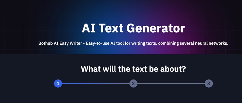 AI Text Generators : BotHub