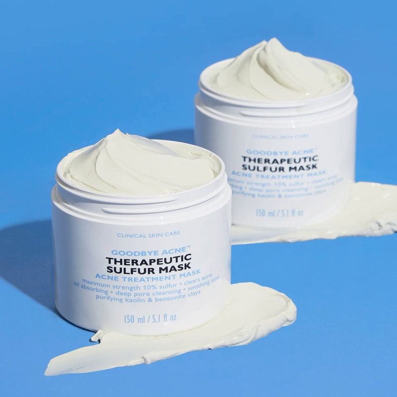 Maximum-Strength Acne Masks : therapeutic Sulfur Mask