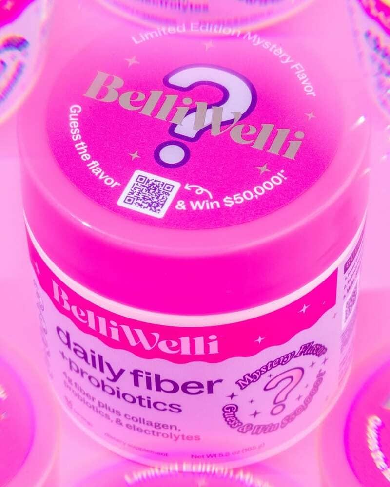 Secret Flavor Fiber Supplements : Mystery Flavor Daily Fiber Powder