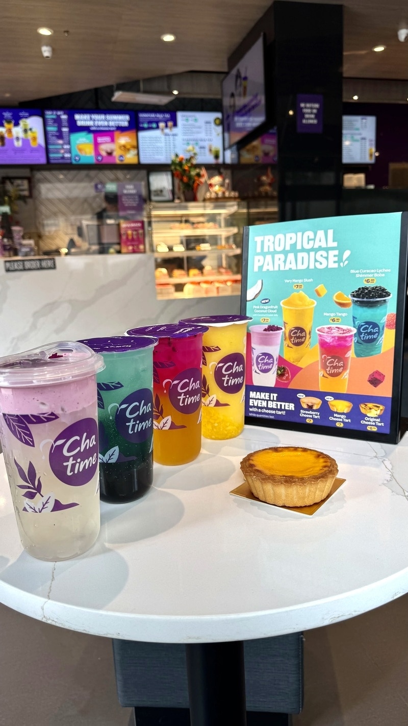 Tropical Bubble Tea Collections : Tropical Paradise: Flavours of Summer
