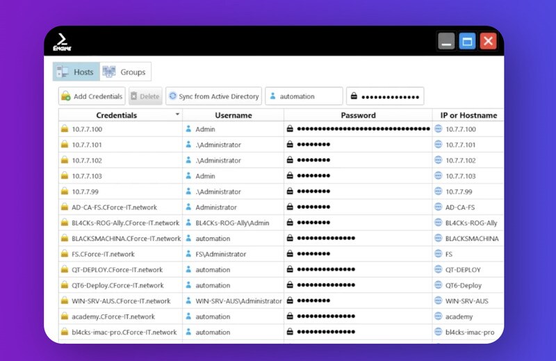 Windows Server Automation : ServerEngine