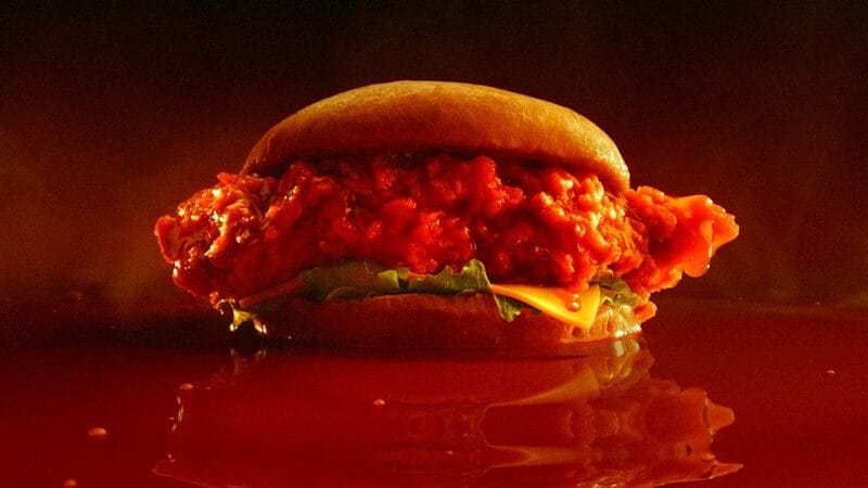 Spicy Saucy Burgers : Zinger Drip