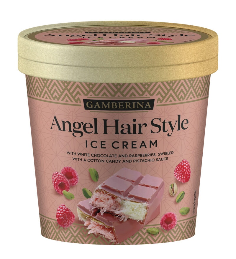 Confection-Inspired Ice Creams : Angel Hair Ice Cream