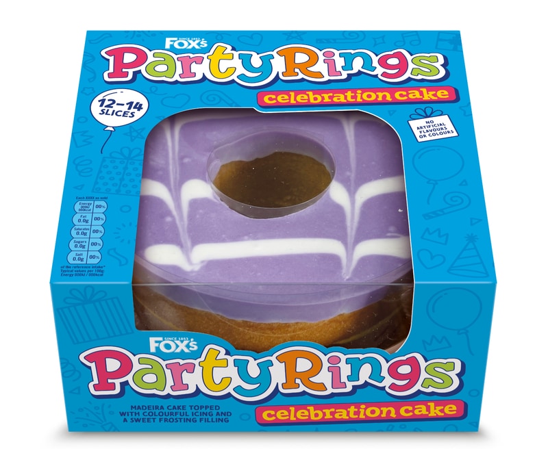 Playful Biscuit-Inspired Cakes : Party Rings Celebration Cake