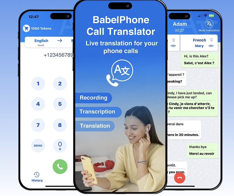 Real-Time Translator Apps : BabelPhone