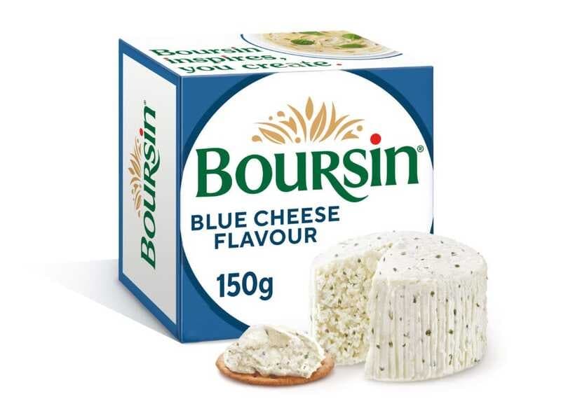 Approachable Blue Cheese Products : Boursin Blue Cheese Flavor
