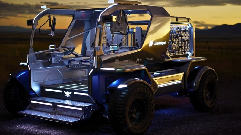 Advanced Battery Lunar Vehicles : Lunar Outpost LTV