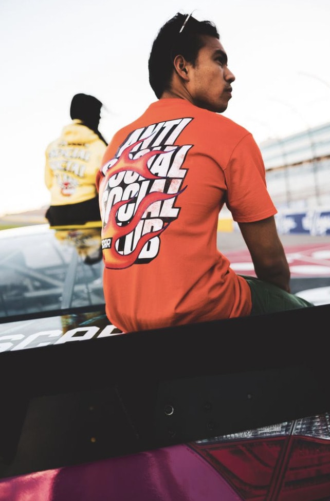 Motorsports Crossover Apparel Lines : Anti Social Social Club X NASCAR