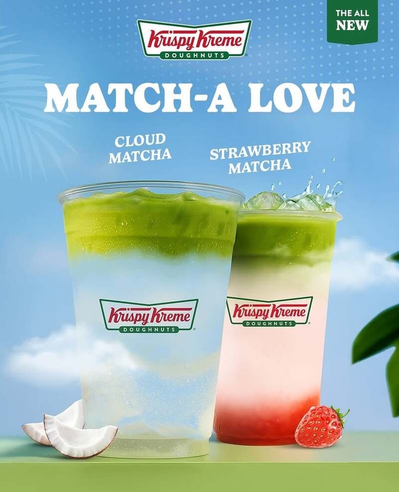 Creamy Cloud-Inspired Matcha Drinks : matcha drinks