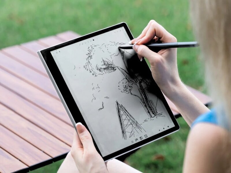 Paper-Like LCD Screen Tablets : Eazeye Paper 2.0