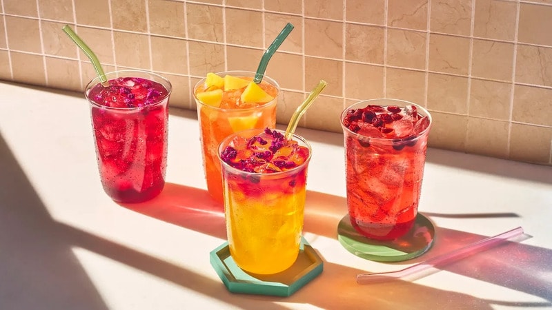 Refreshing Bakery Beverage Ranges : Panera specialty drinks