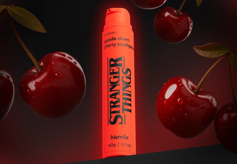 Sci-Fi Series Toothpastes : Stranger Things x Hismile.