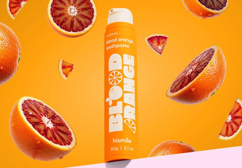 Blood Orange Toothpastes : blood orange toothpaste