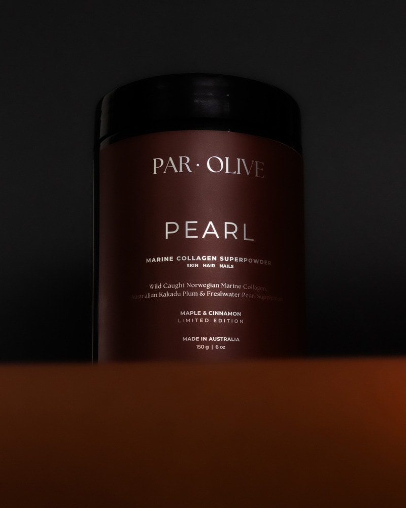 Seasonally Flavored Collagen Powders : PEARL Marine Collagen Superpowder