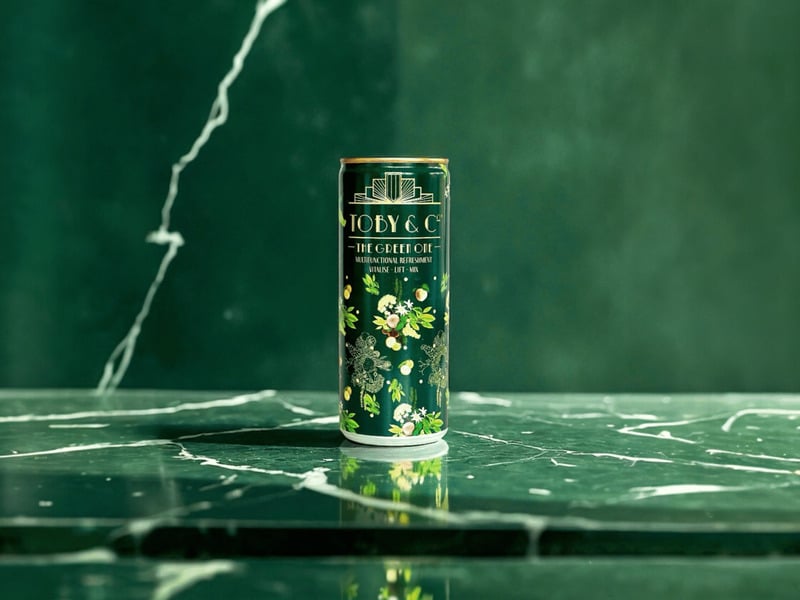 Free-From Functional Refreshments : Toby & Co. The Green One