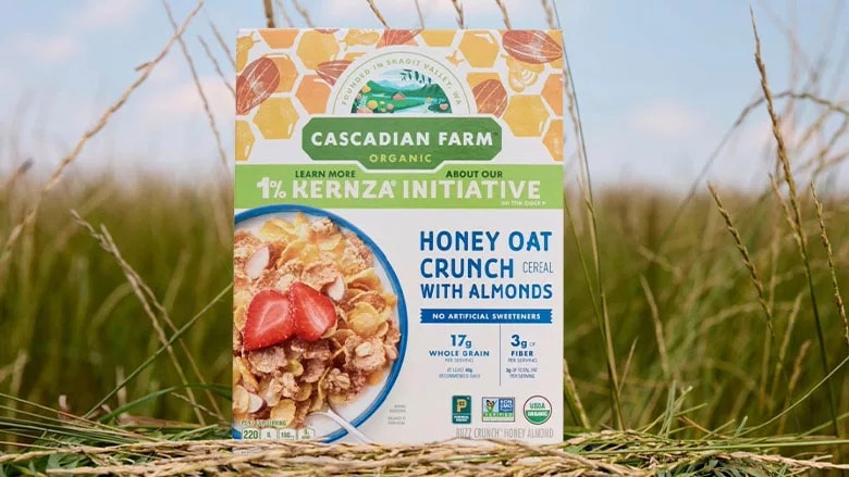 Regenerative Grain Cereals : Cascadian Farm cereals