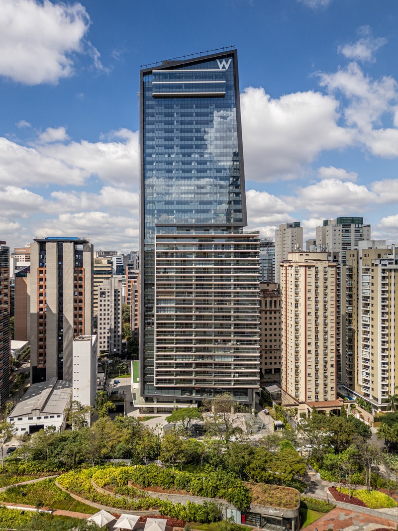 Connection-Focused Tower Designs : W Hotel São Paulo