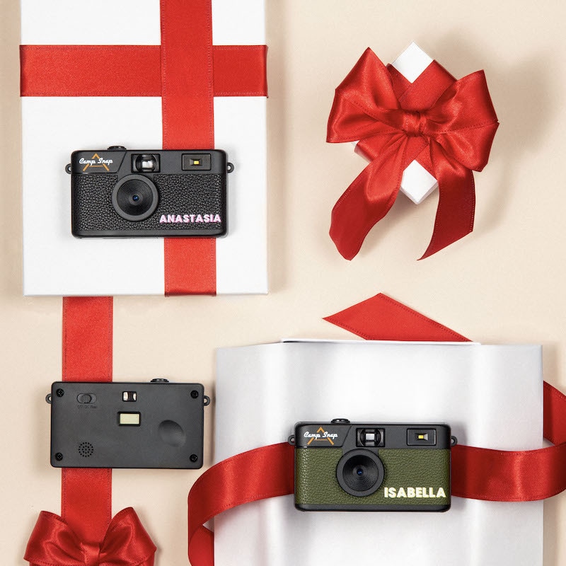 Gifting-Ready Digital Cameras : Camp Snap custom edition