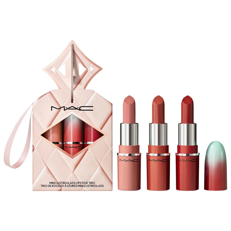 Nude Lipstick Trio Sets : Lustreglass Lip Trio