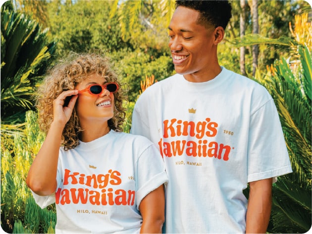 Bakery Brand Merch Ranges : King's Hawaiian merch
