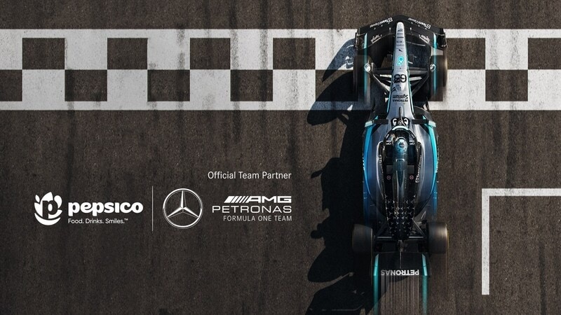 Beverage Brand-Supported Racing Teams : Mercedes-AMG Petronas Formula One