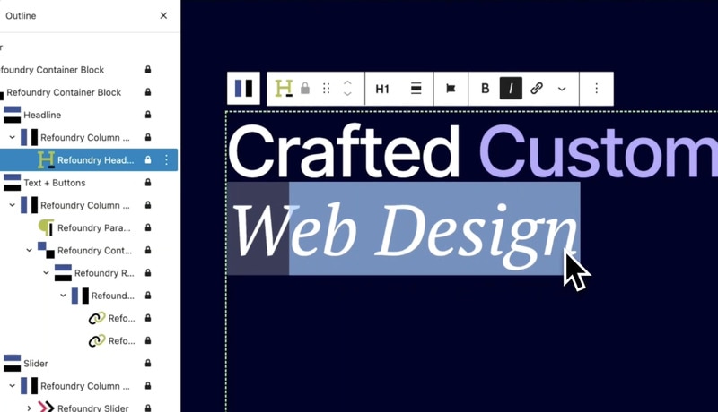 Low-Code Site Builders : Refoundry