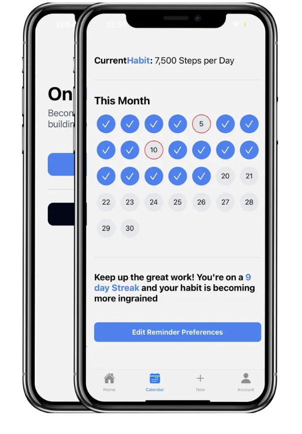 Focused Habit Trackers : SingleHabit