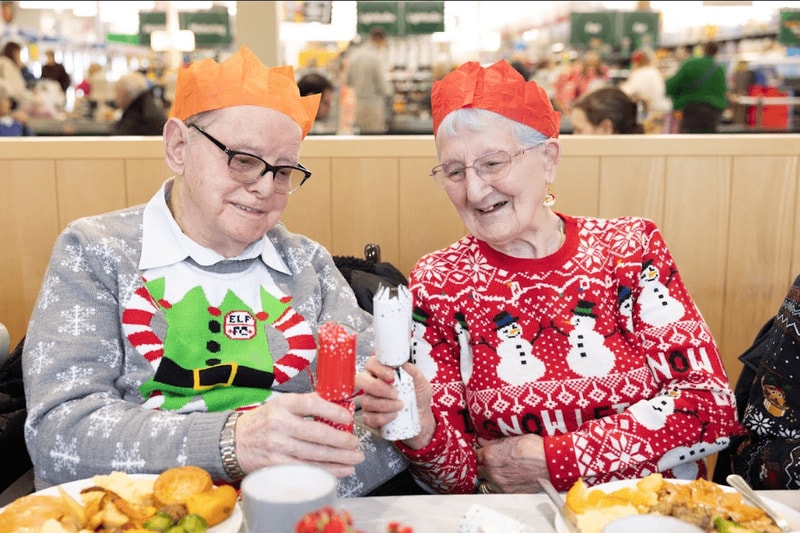 Seasonal Senior Cafe Lunches : Morrisons and Age UK