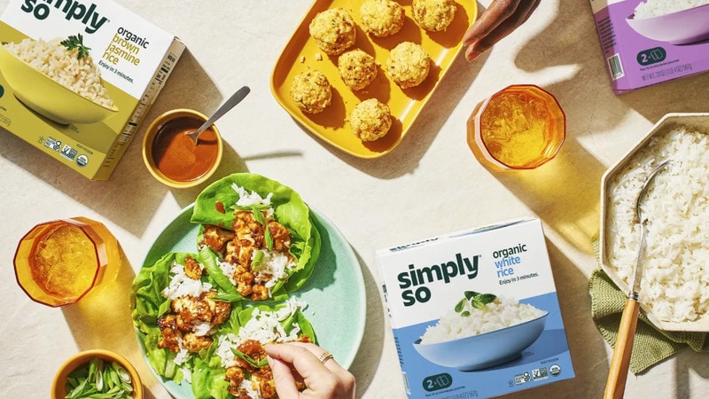 Authentic Flash-Frozen Rice Dishes : Simply So rice