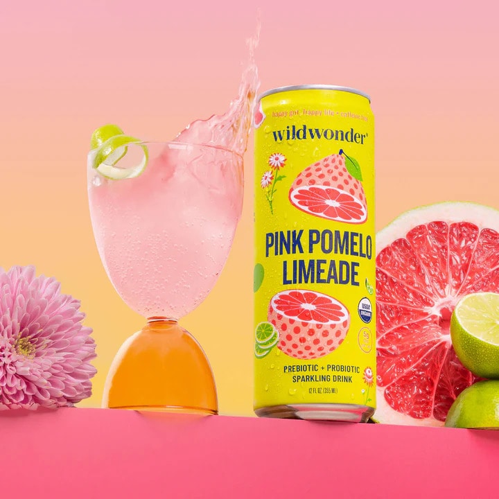 Flavorful Crisp Functional Beverages : Pink Pomelo