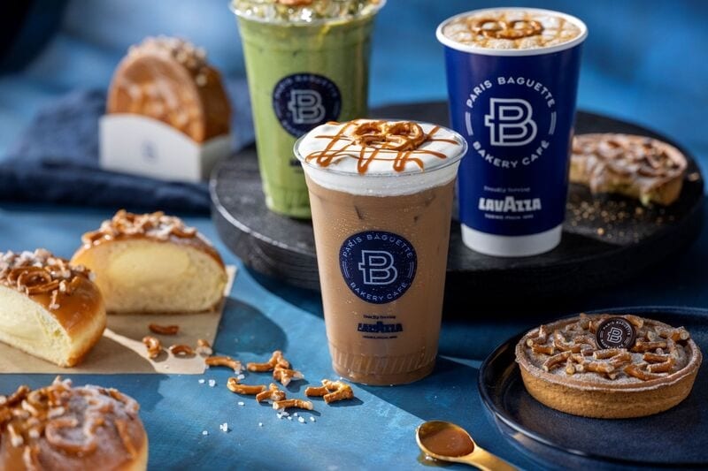 Sweet-and-Salty Cafe Menus : Salted Caramel Pretzel Lineup