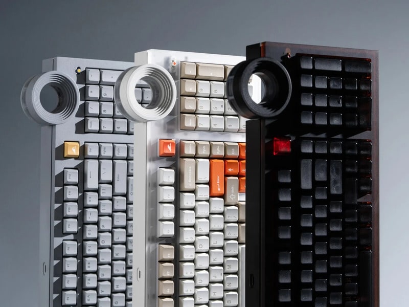 Industrial Silent Typing Keyboards : Angry Miao ATM 98