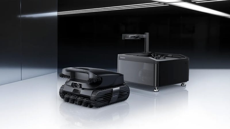 Self-Cleaning Pool Robots : Beatbot AquaSense X AI Robotic Pool Cleaner