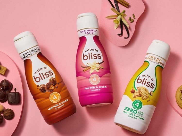Indulgent Cafe-Inspired Creamers : Coffee Mate Natural Bliss creamers
