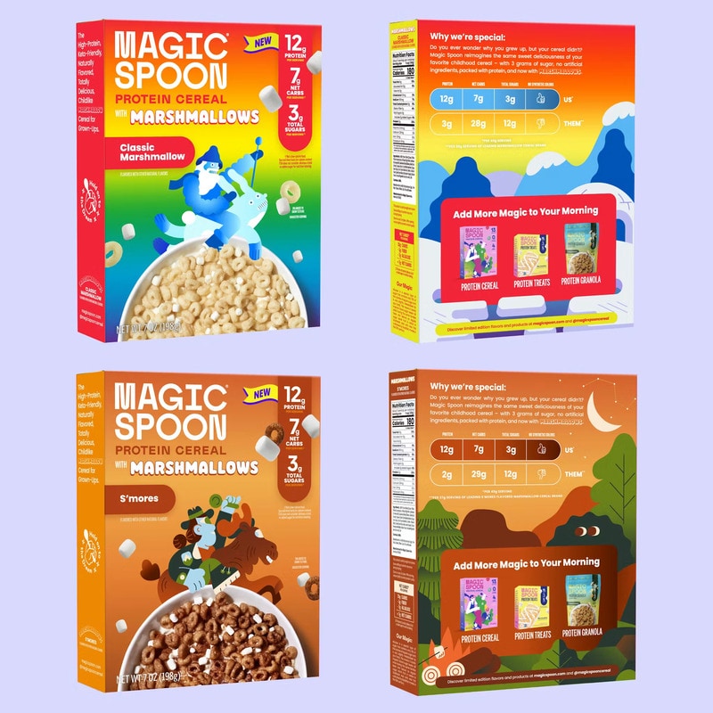 Marshmallow-Infused Protein Cereals : magic spoon protein cereal