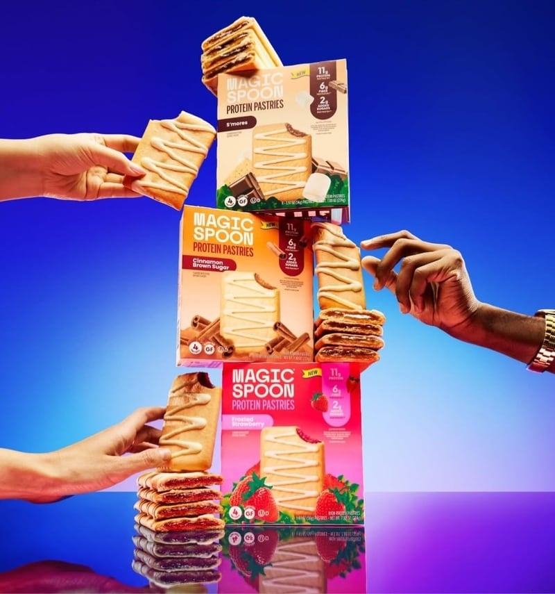 Protein-Forward Toaster Pastries : Magic Spoon Protein Pastries