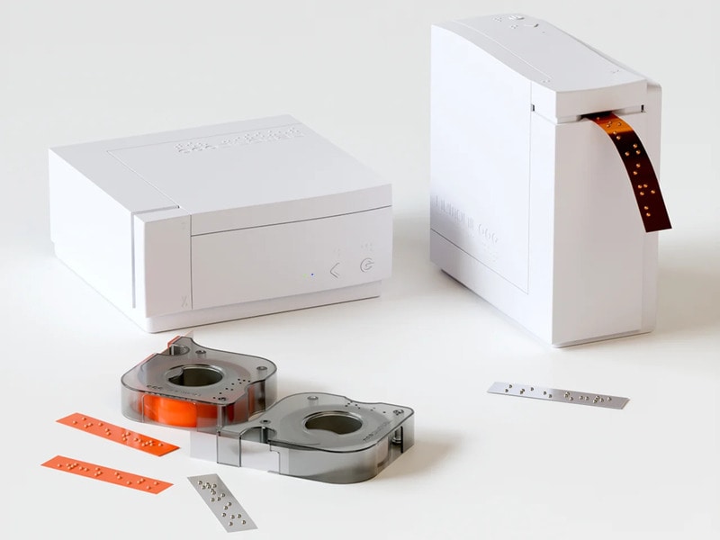 Braille Label Printers : Nemonic Dot Printer