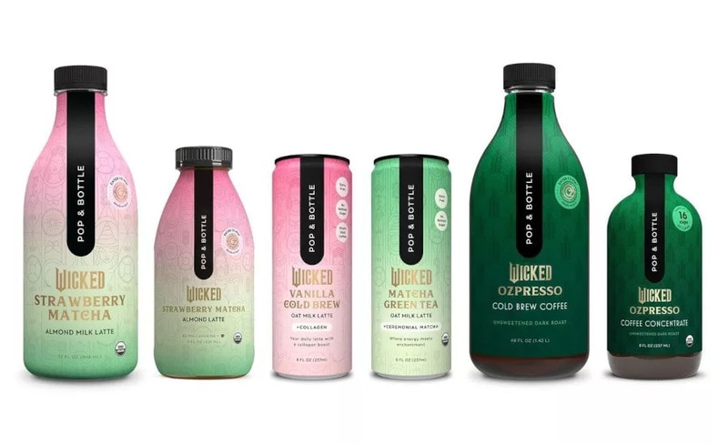 Musical Cafe Drink Ranges : Pop & Bottle Wicked: For Good