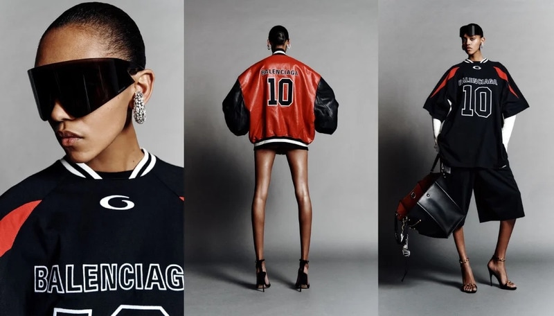 Sporty Luxe Fashion Capsules : the Balenciaga x NBA