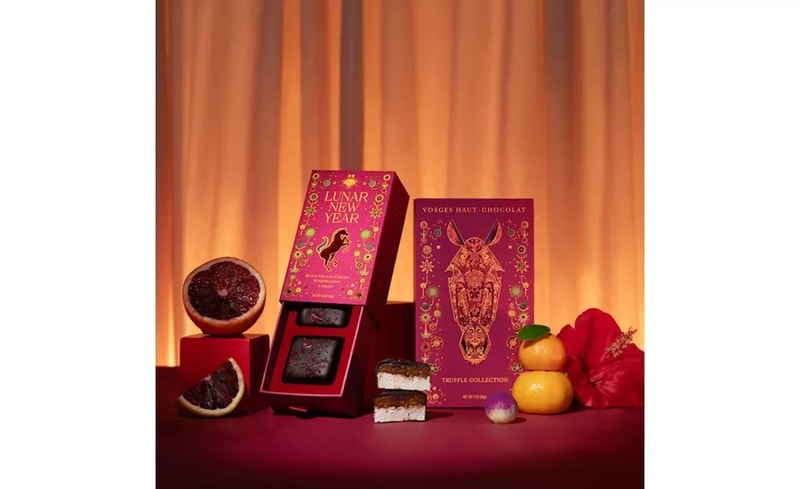 Limited-Edition New Year Chocolates : Year of the Fire Horse Chocolate