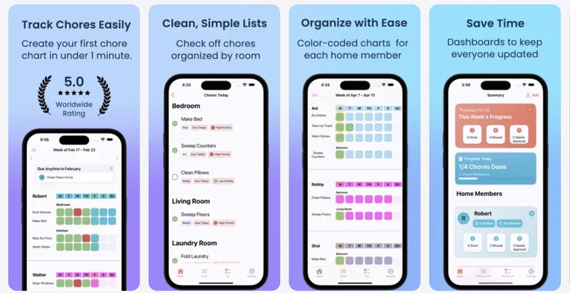 Household Task Managers : Chore Chart