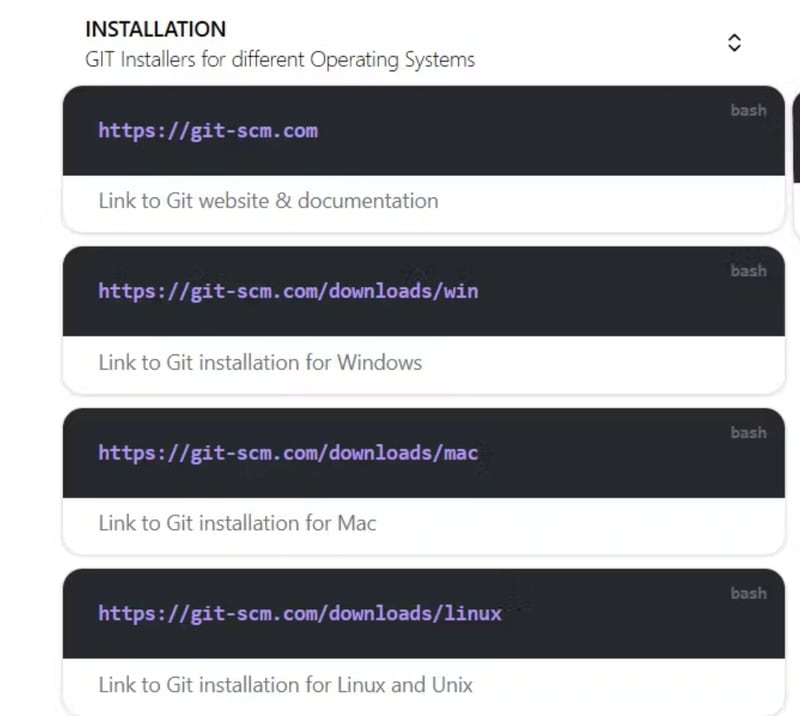Version Control References : Git Cheat Sheet