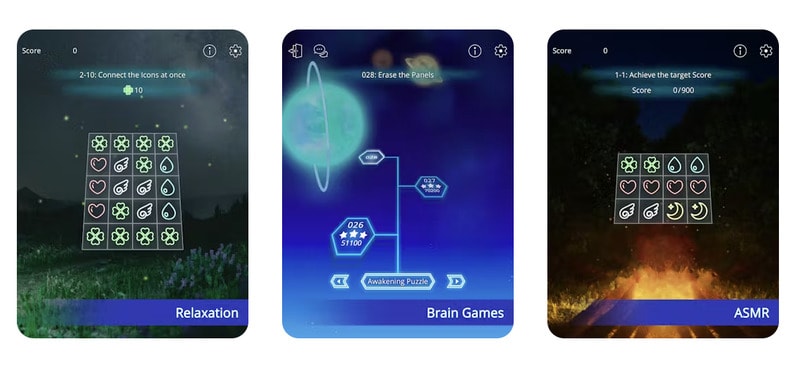 Relaxation Puzzle Games : Healing Puzzle