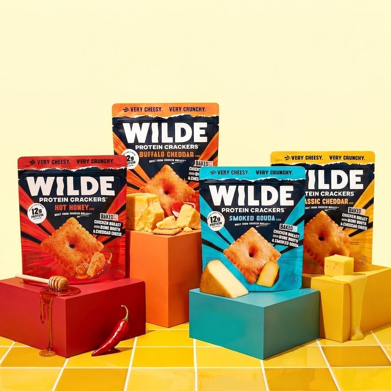 Chicken Protein Crackers : wilde protein crackers