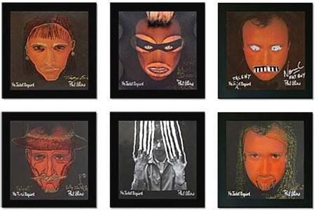 Deface Value: Phil Collins Albums Defaced by Celebrities for Charity