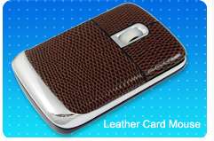 Slick Leather Mouse For The Discerning Professional: