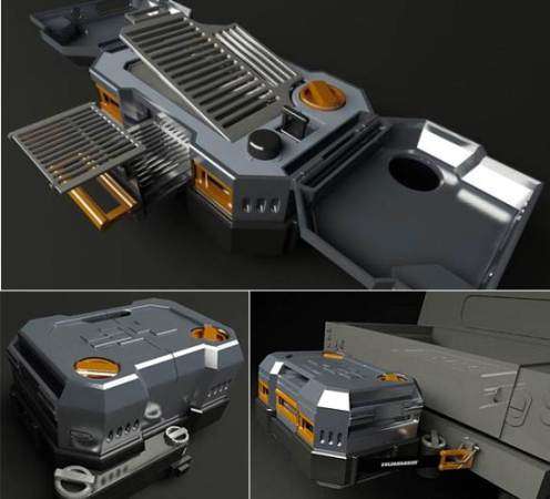 All-Terrain Barbeques : Hummer Grill