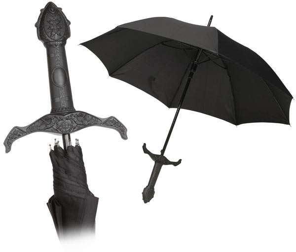 Anti-Rain Weaponry : Knight’s Sword Handle Umbrella