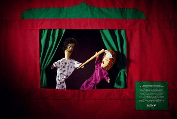 Pugilist Puppet Ads : amcv campaign